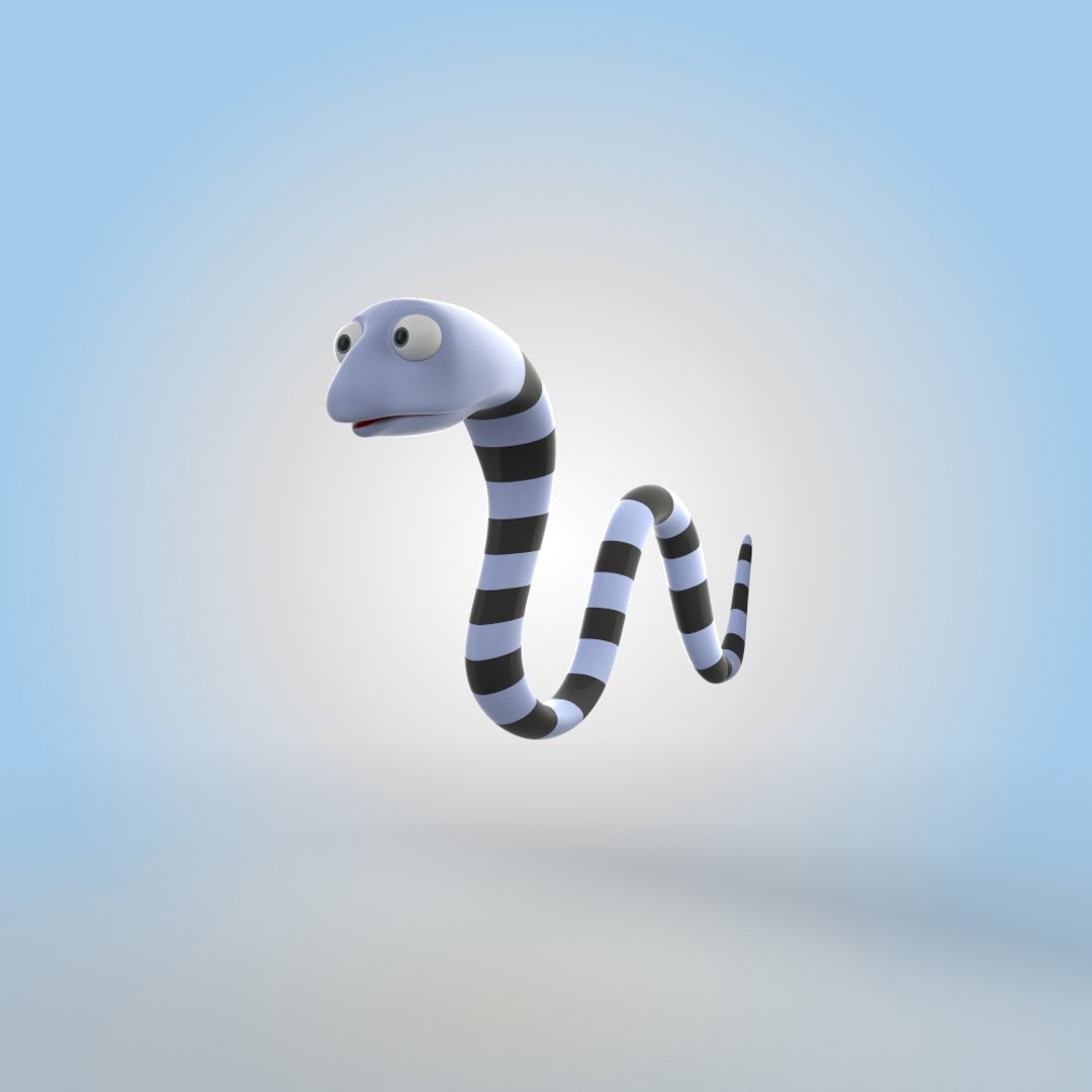 Sea Snake 3D Model - TurboSquid 1840299