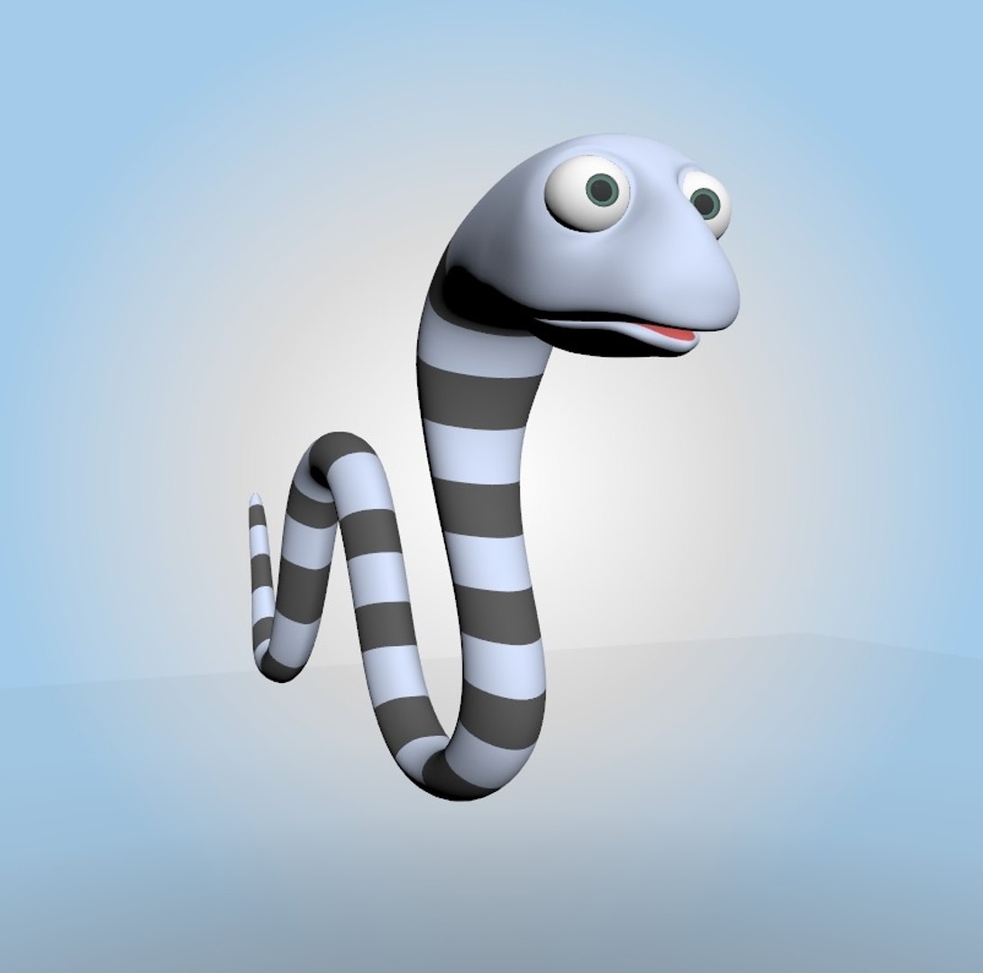Sea Snake 3D Model - TurboSquid 1840299