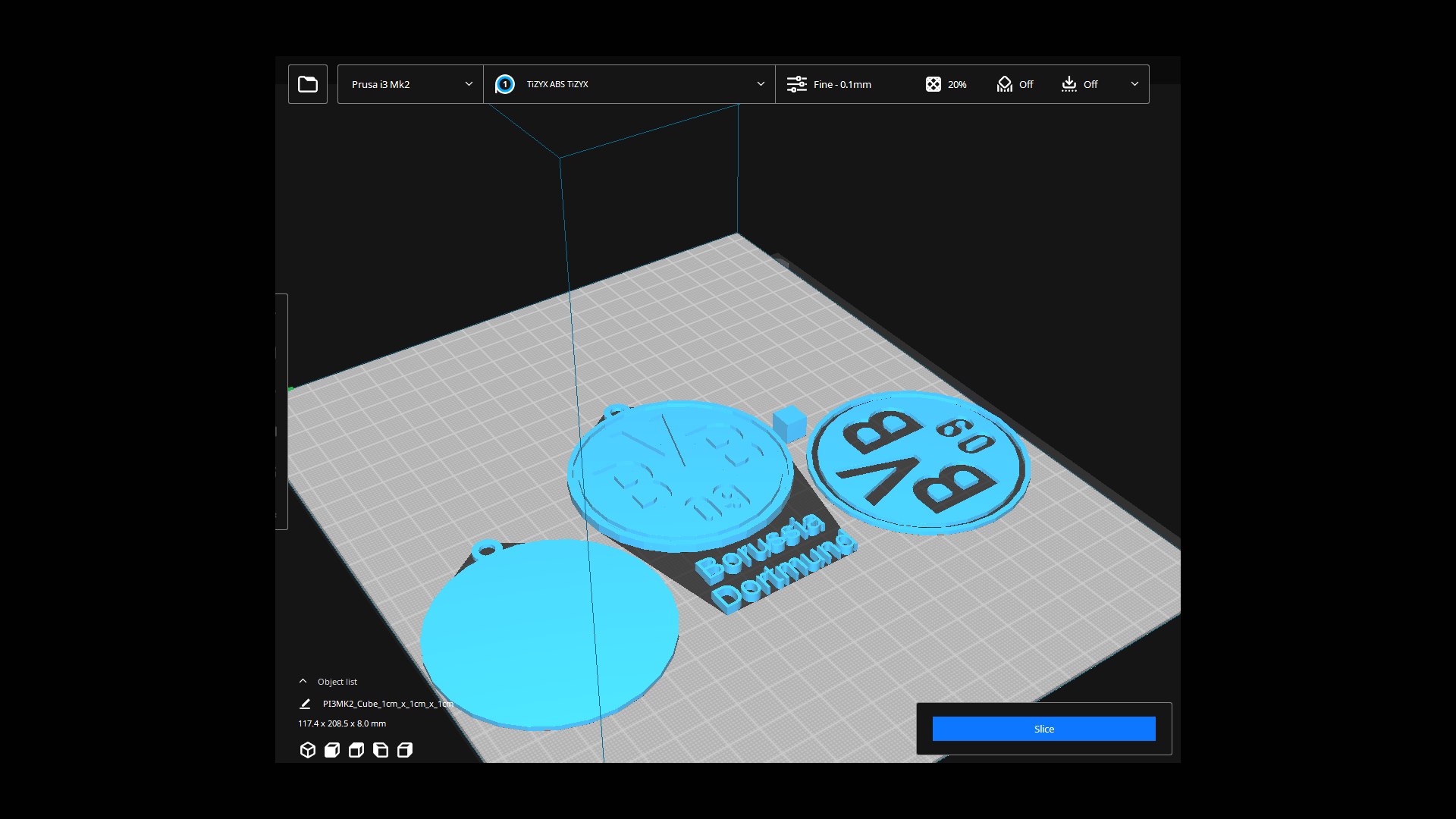Borussia Dortmund Logo Team Printable And Renderable Keychan 3D Model - TurboSquid 2228309
