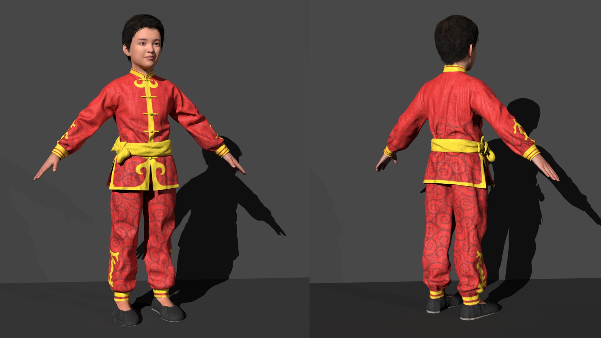 3D Model Lion Dance Lunar New Year - TurboSquid 2325199