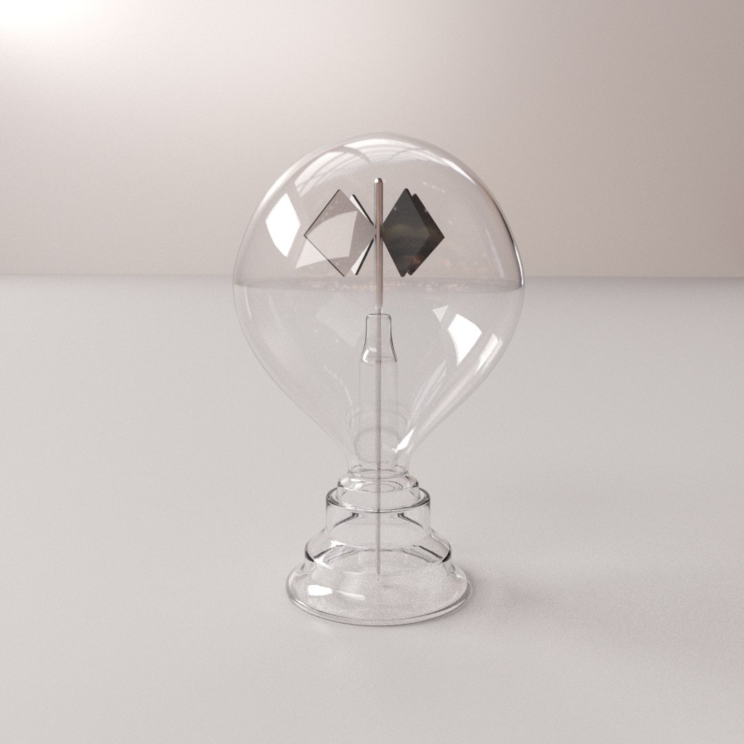 Crookes Radiometer 3ds