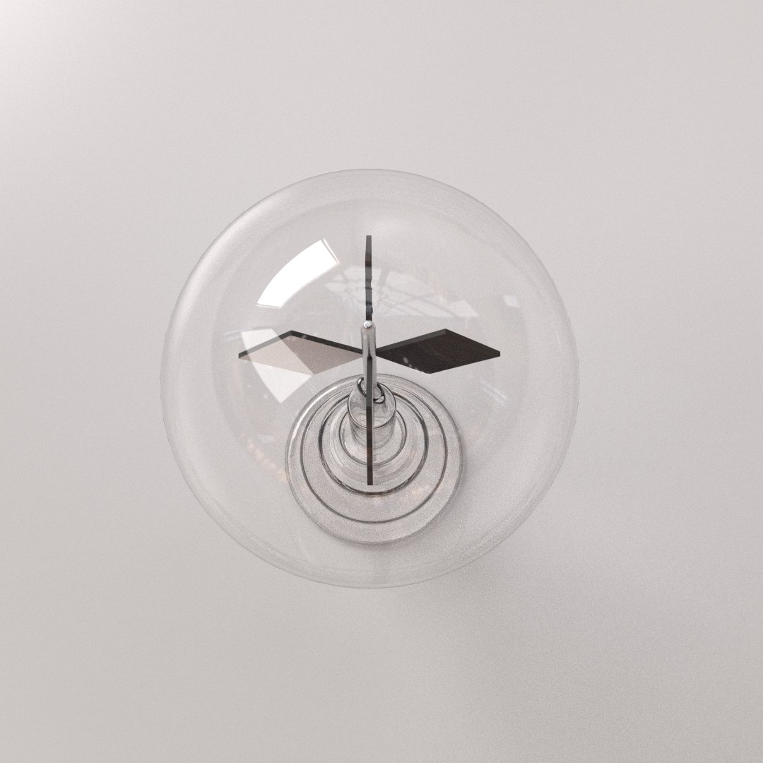 Crookes Radiometer 3ds