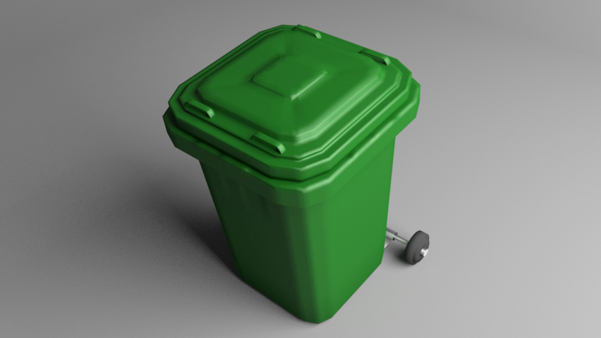 Waste container 6 model - TurboSquid 1542939