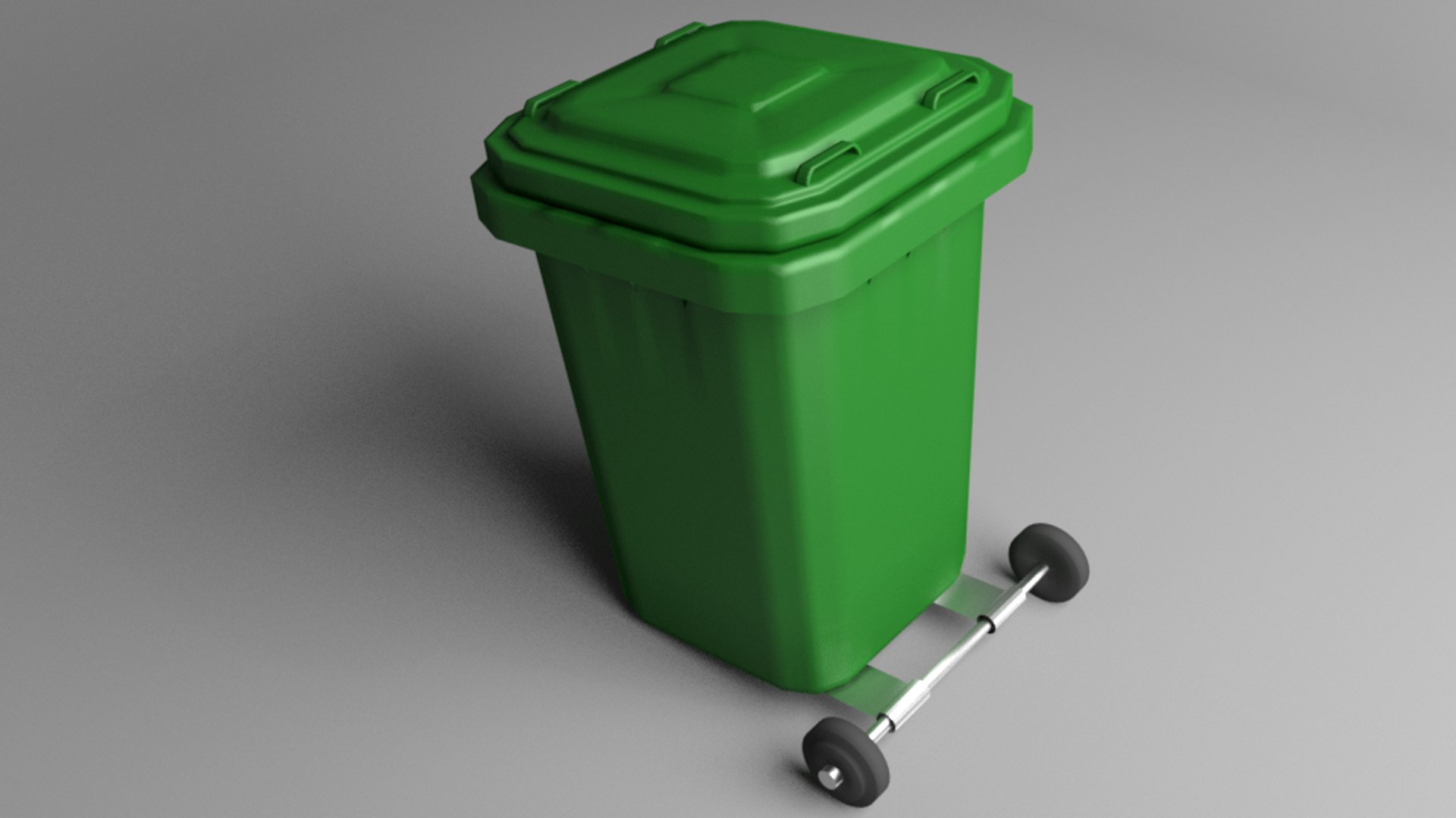 Waste container 6 model - TurboSquid 1542939