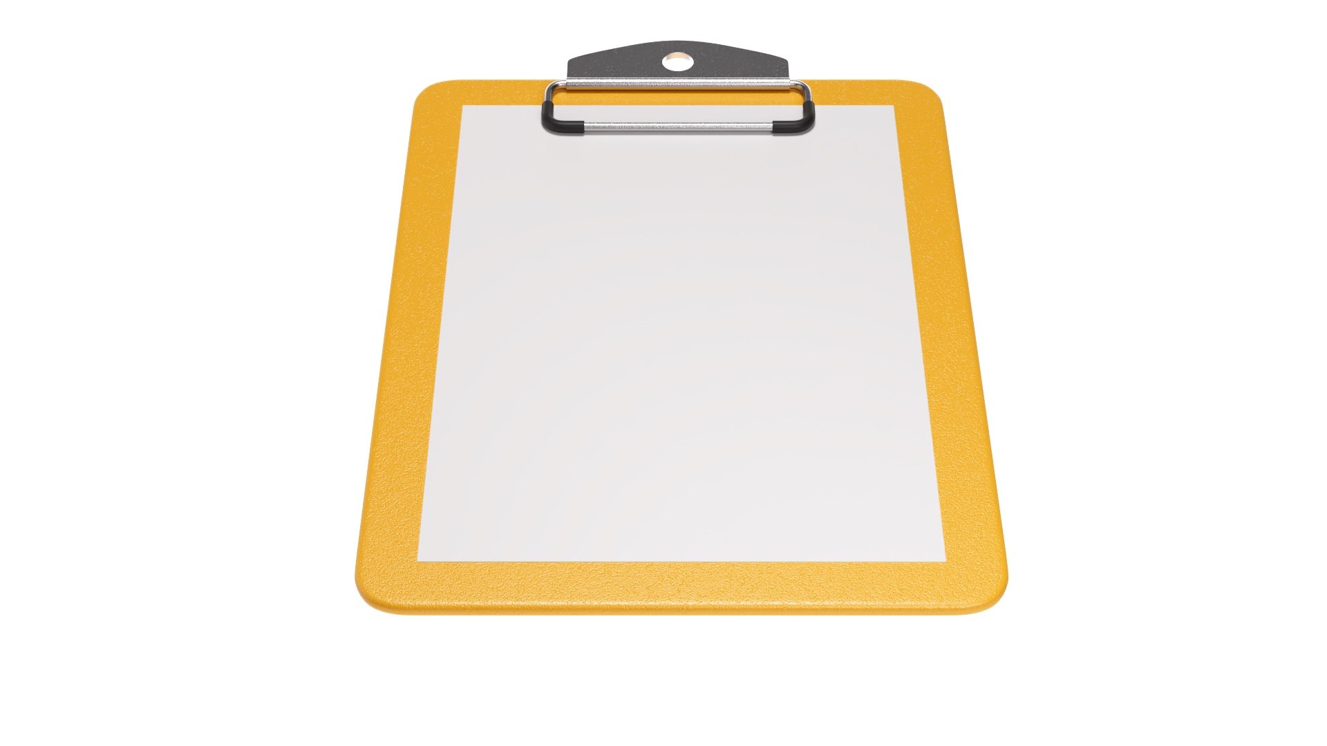 Stylized Clipboard With A4 Paper 3D Model - TurboSquid 2038218