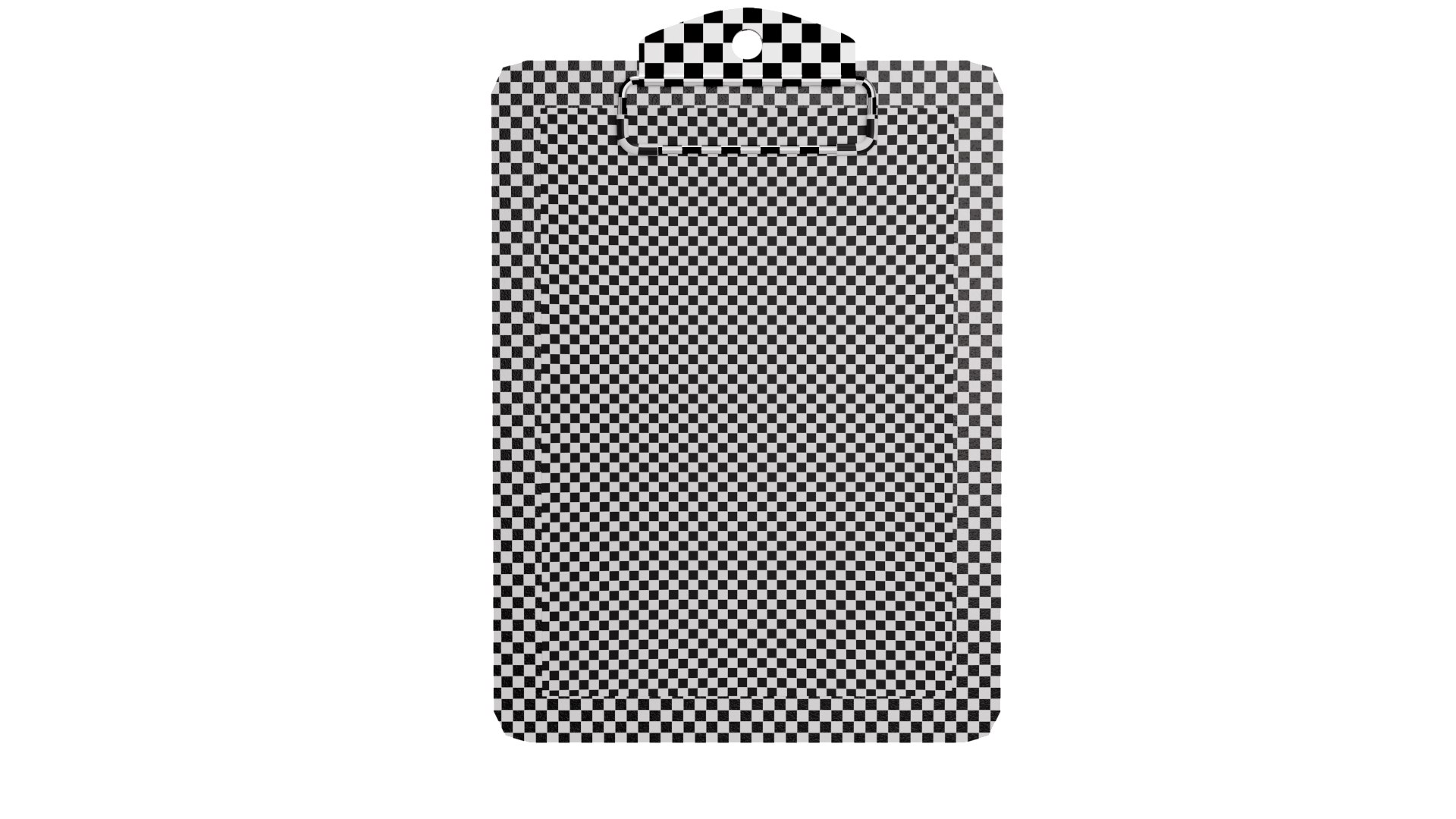 Stylized Clipboard With A4 Paper 3D Model - TurboSquid 2038218