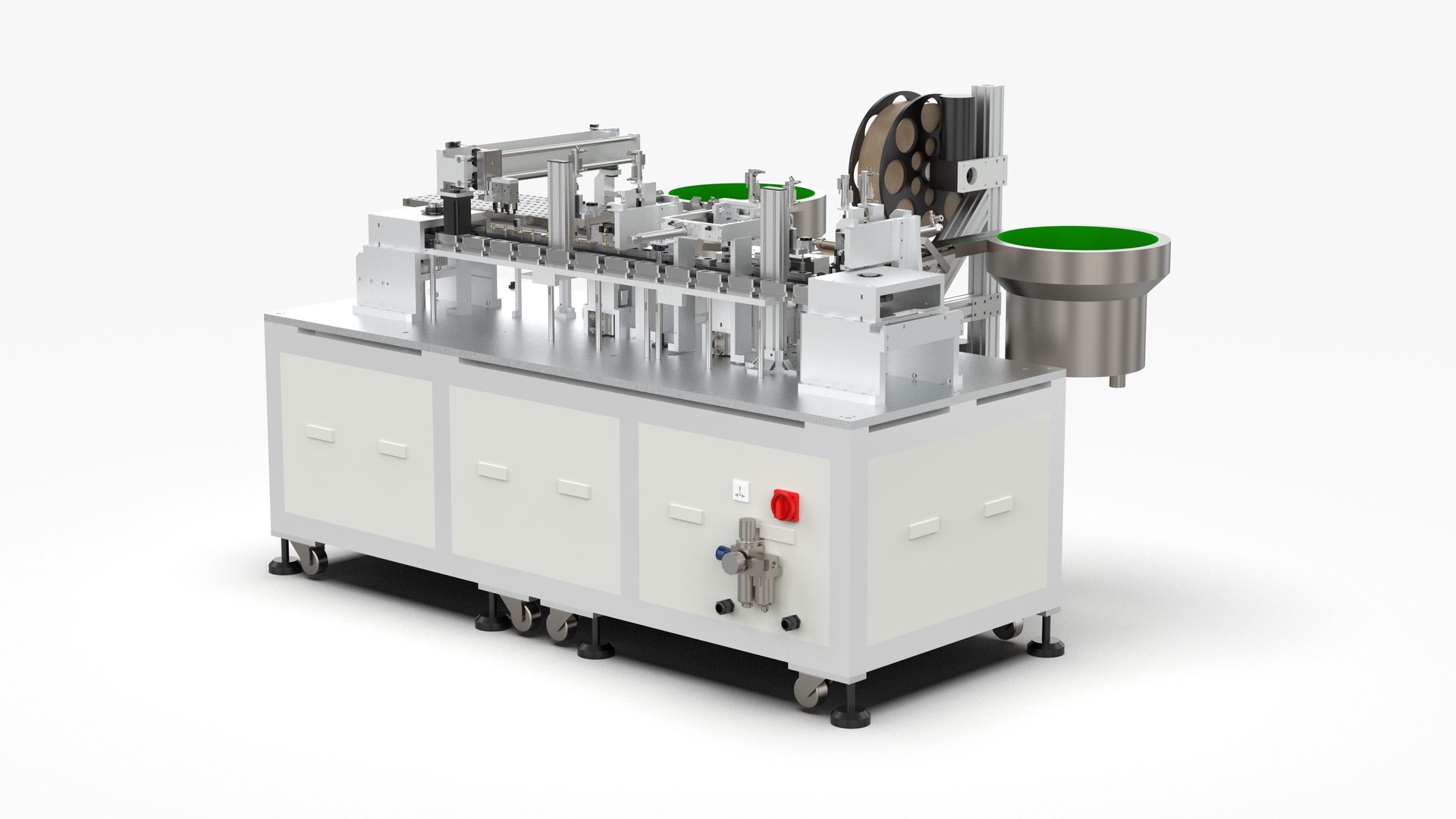 Automatic Solenoid Valve Assembly Machine 3D model - TurboSquid 2035283