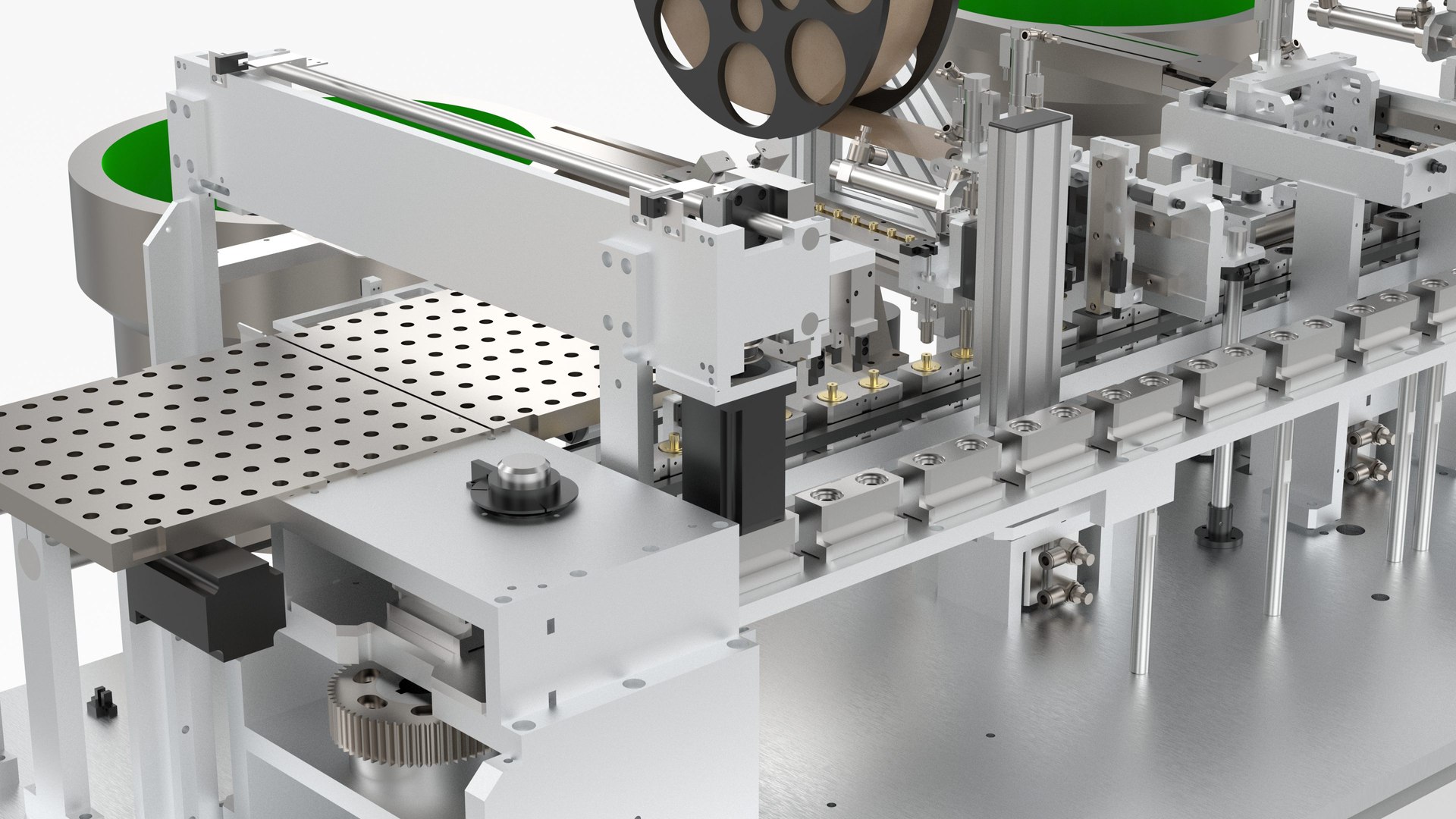 Automatic Solenoid Valve Assembly Machine 3D model - TurboSquid 2035283