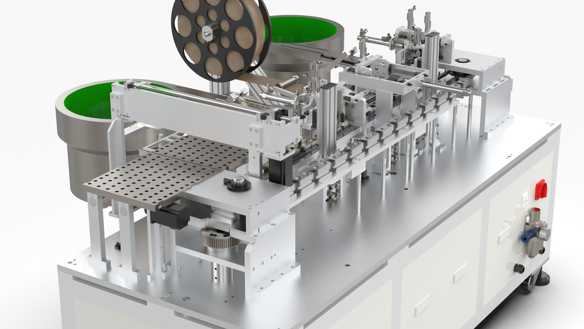 Automatic Solenoid Valve Assembly Machine 3D model - TurboSquid 2035283