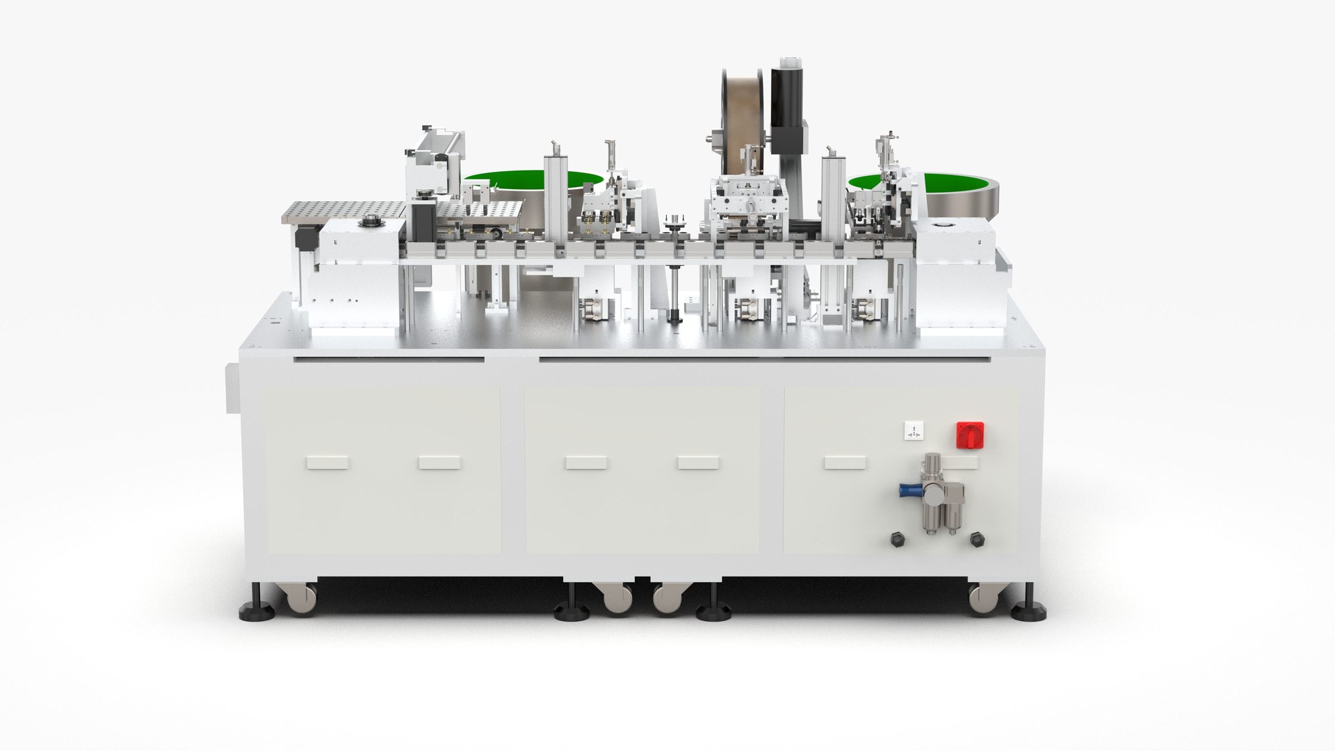 Automatic Solenoid Valve Assembly Machine 3D model - TurboSquid 2035283