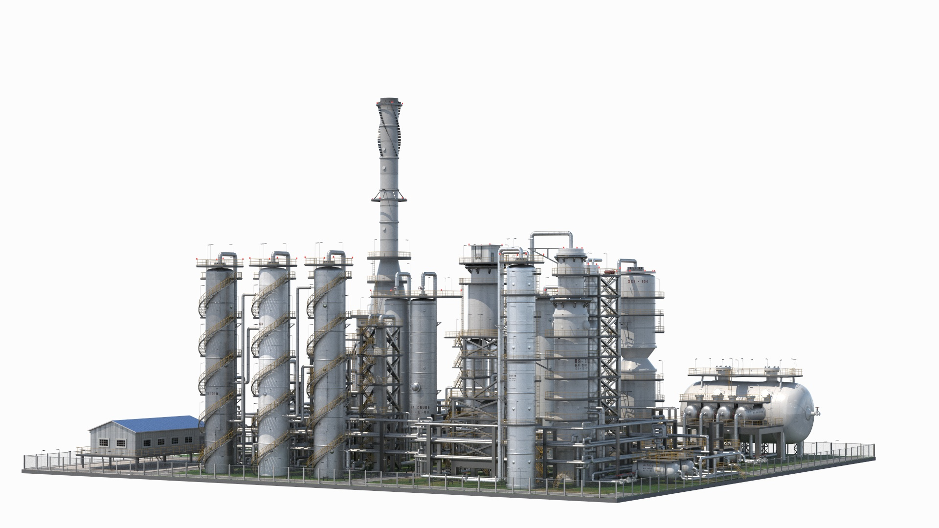 Fuel Plant 3D - TurboSquid 2318234