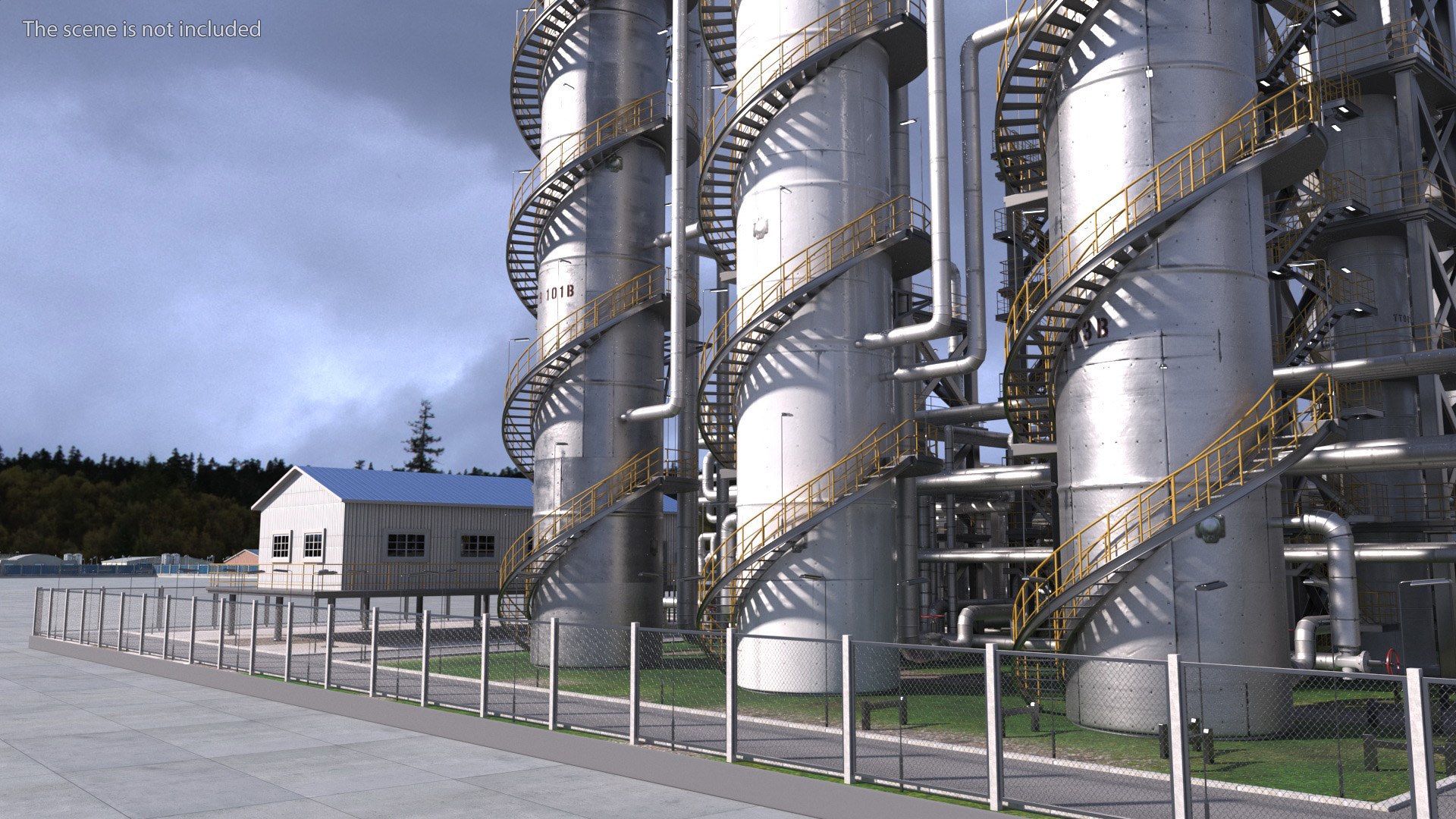 Fuel Plant 3D - TurboSquid 2318234