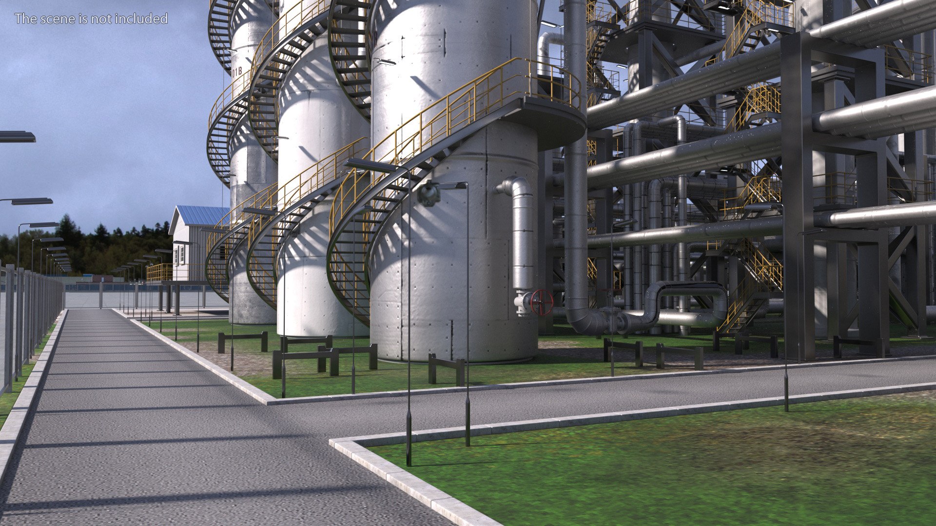 Fuel Plant 3D - TurboSquid 2318234
