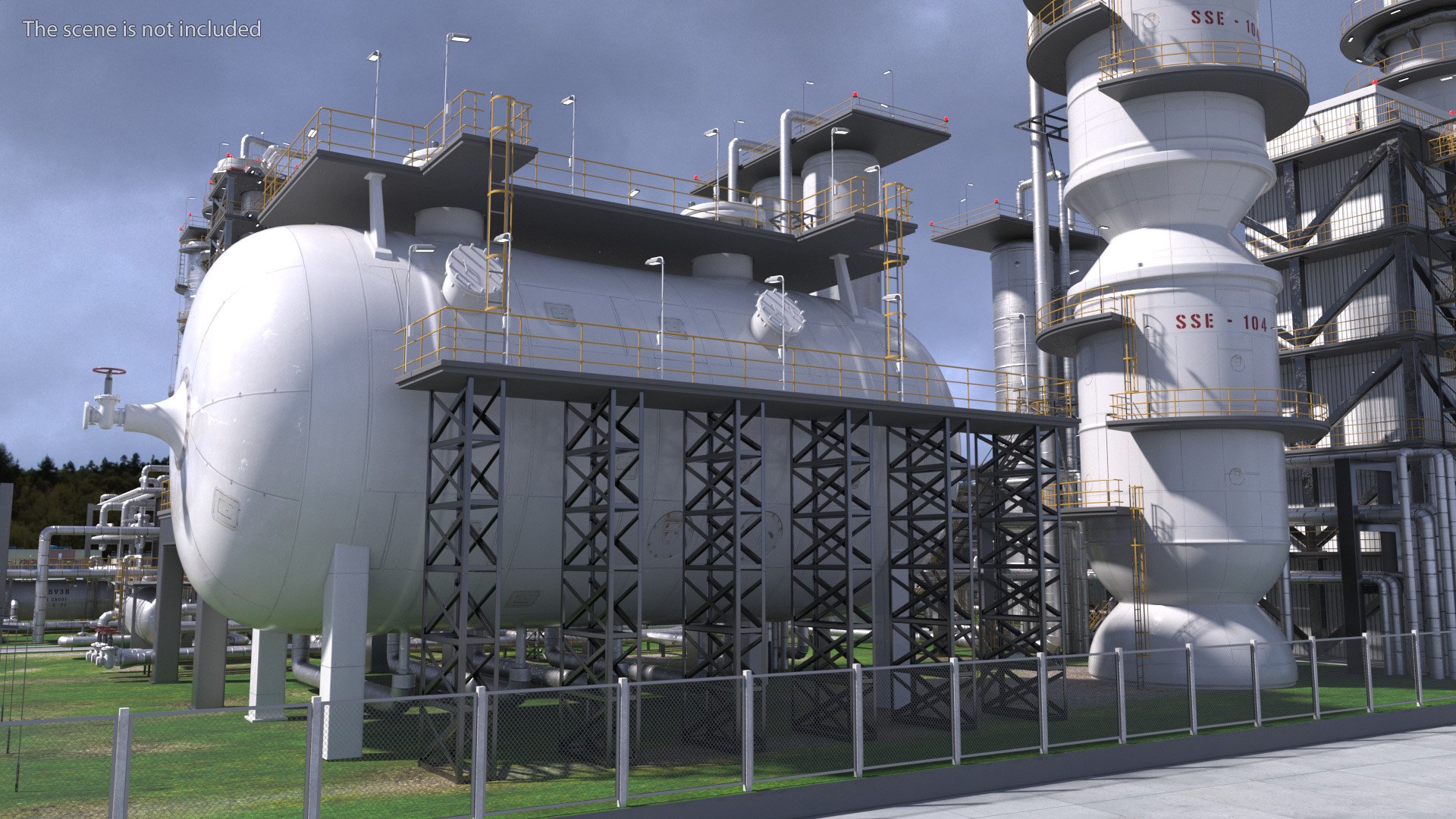 Fuel Plant 3D - TurboSquid 2318234