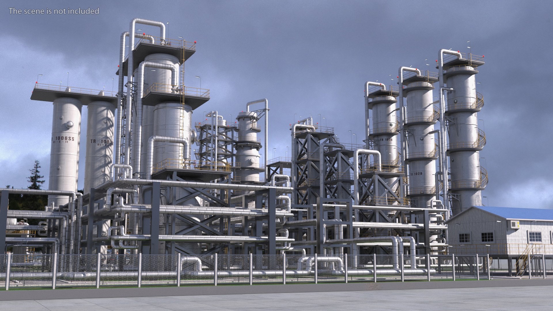 Fuel Plant 3D - TurboSquid 2318234