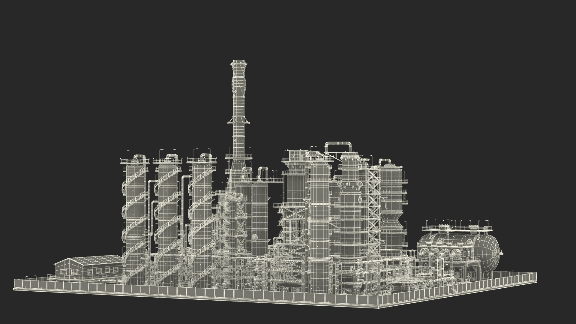 Fuel Plant 3D - TurboSquid 2318234