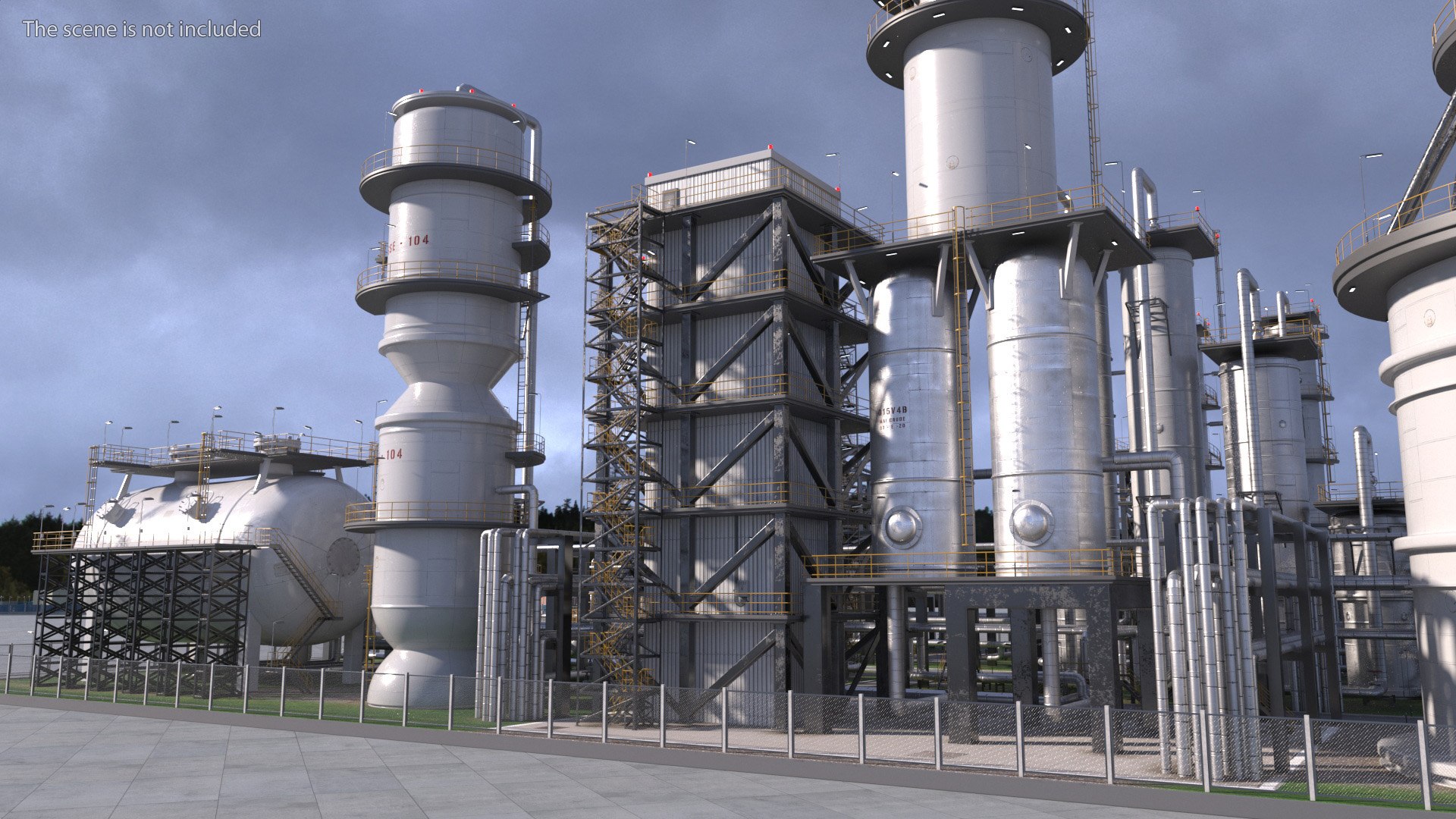 Fuel Plant 3D - TurboSquid 2318234