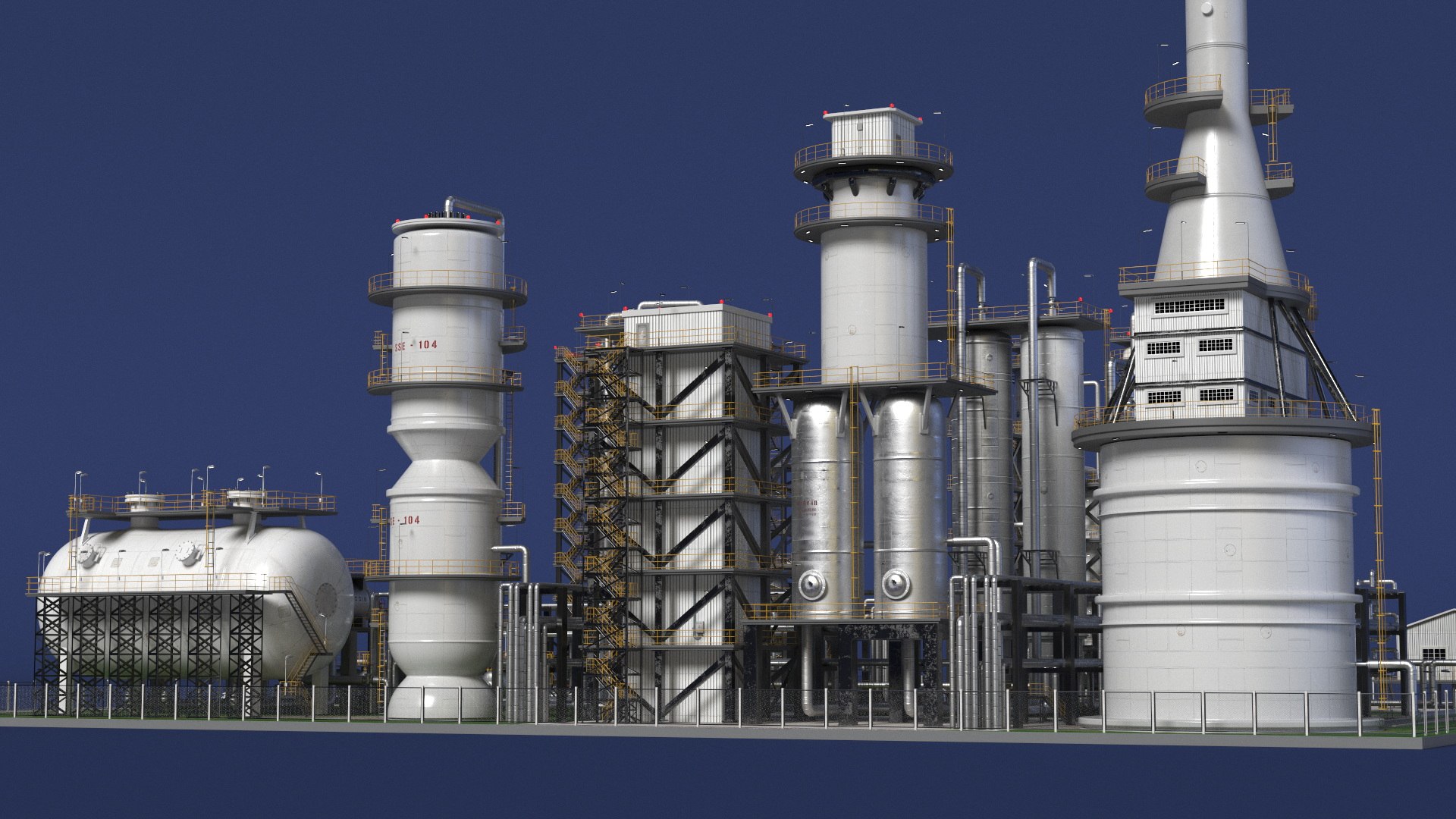 Fuel Plant 3D - TurboSquid 2318234