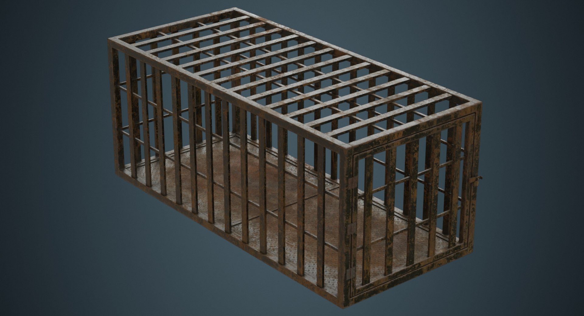 Cage contains 1c model - TurboSquid 1437537