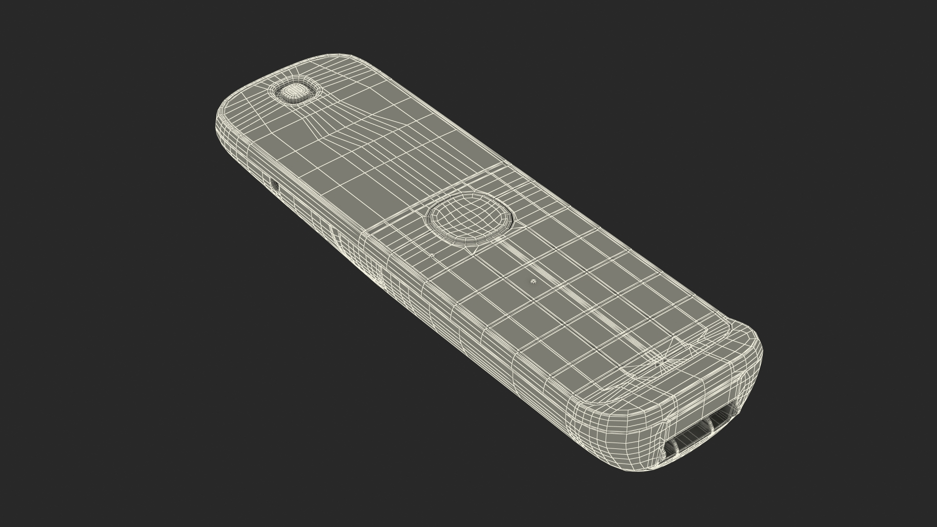 Cordless DECT Landline Home Phone 3D Model - TurboSquid 1739402