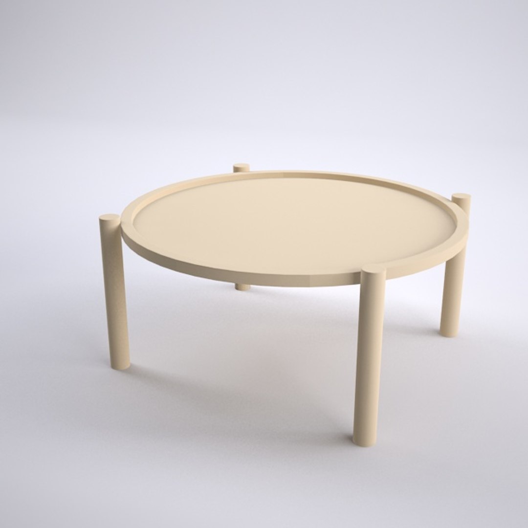 Free 3ds Mode Rounded Table