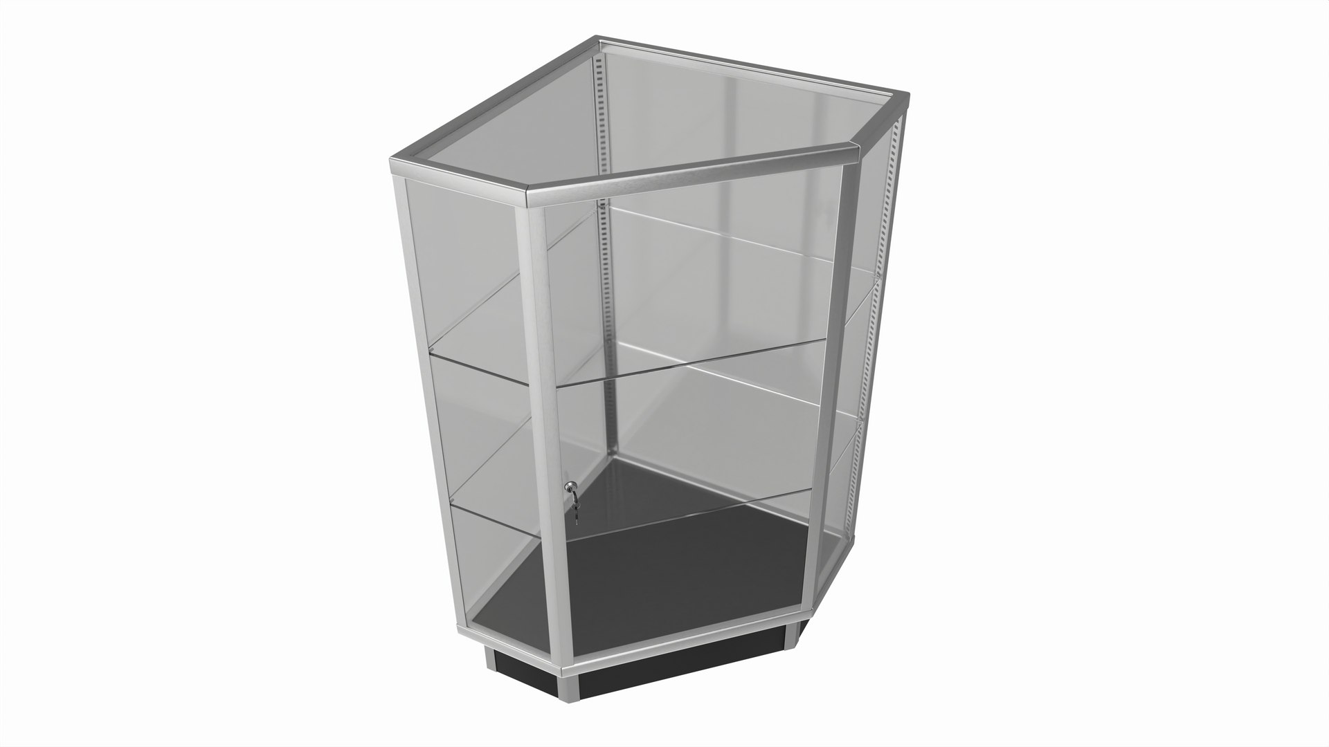 Store Glass Corner Showcase Model - TurboSquid 2188185