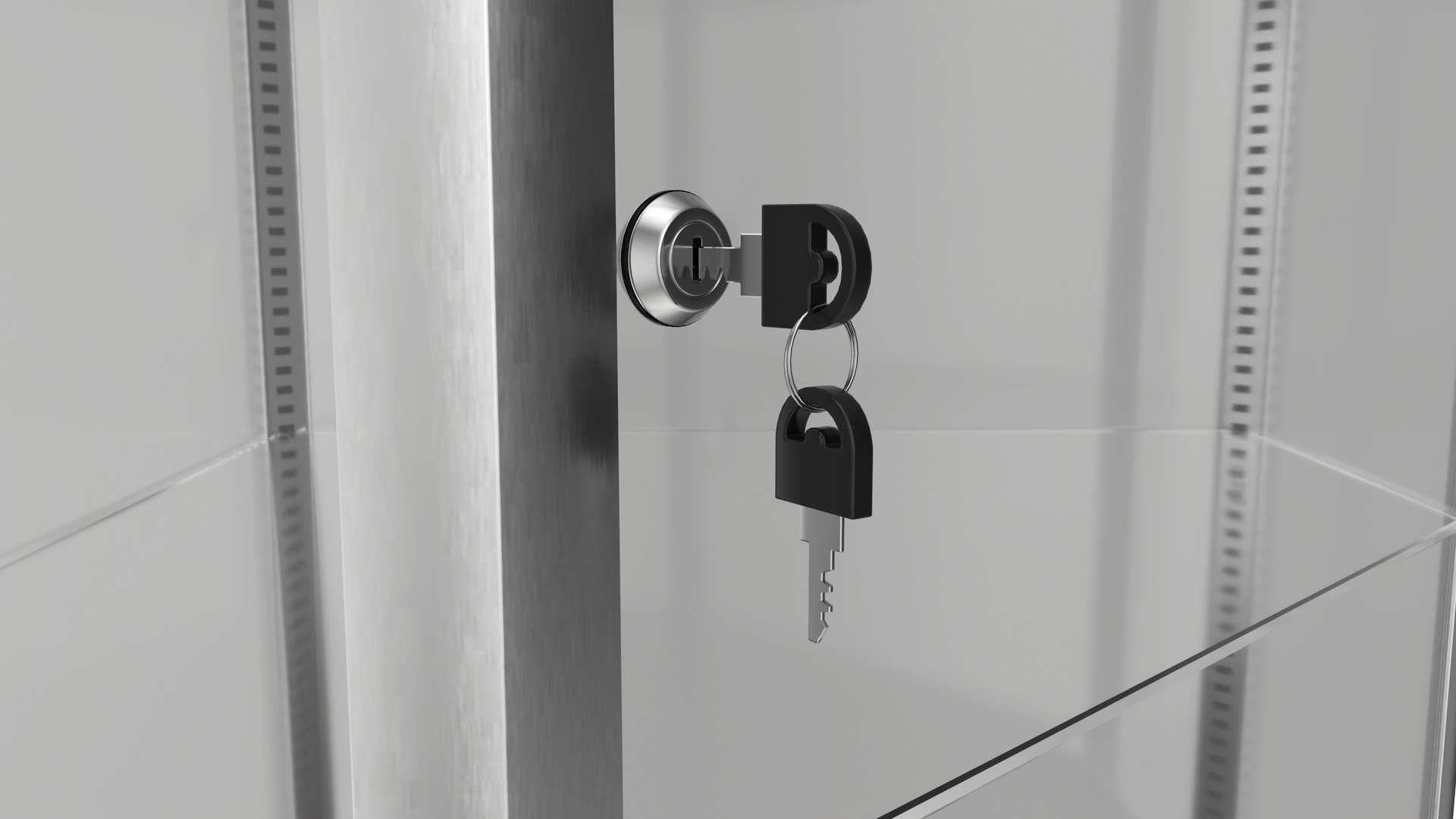 Store Glass Corner Showcase Model - TurboSquid 2188185