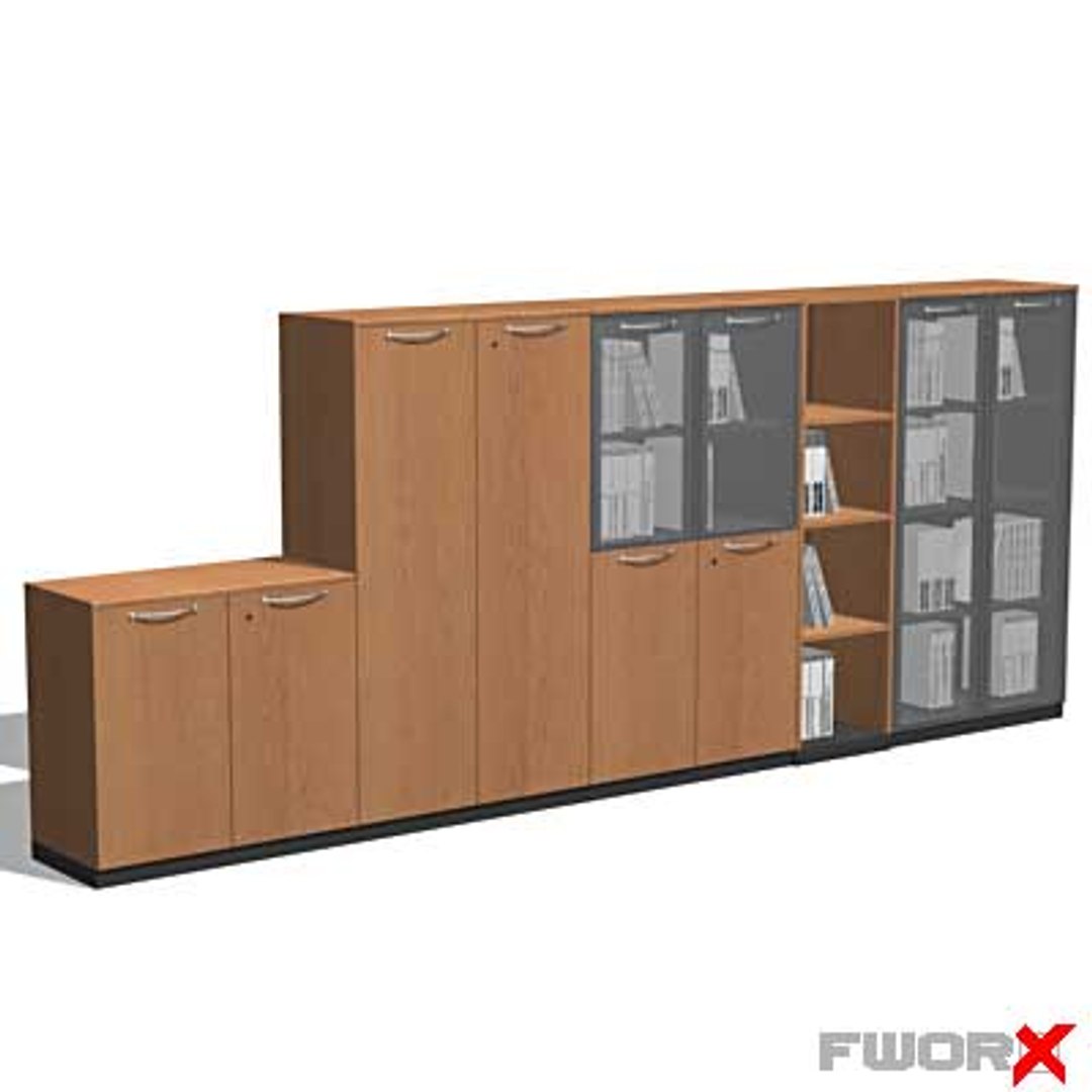 cabinet office 3d model