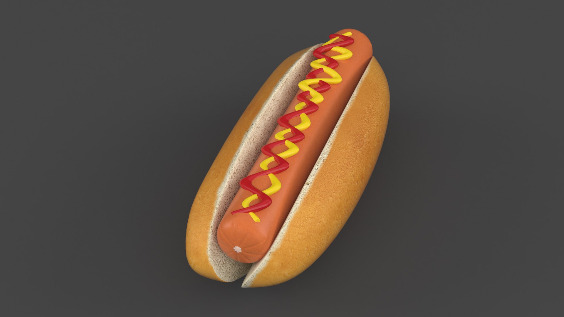 3D Hot Dog - TurboSquid 2169363