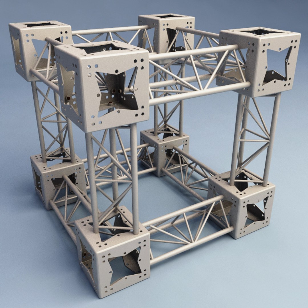 steel truss v3 collections 3d model