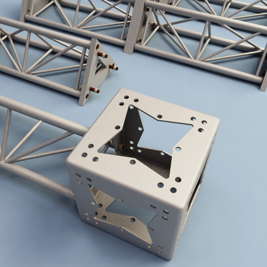steel truss v3 collections 3d model