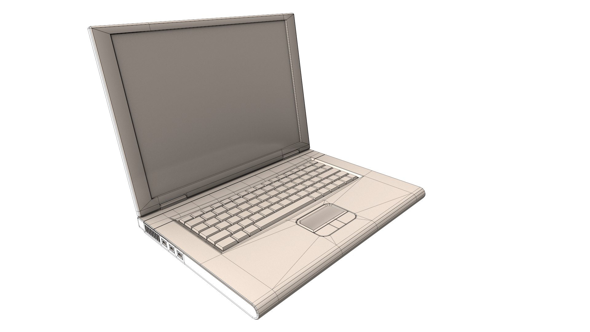 Laptop 3D Model - TurboSquid 2140874