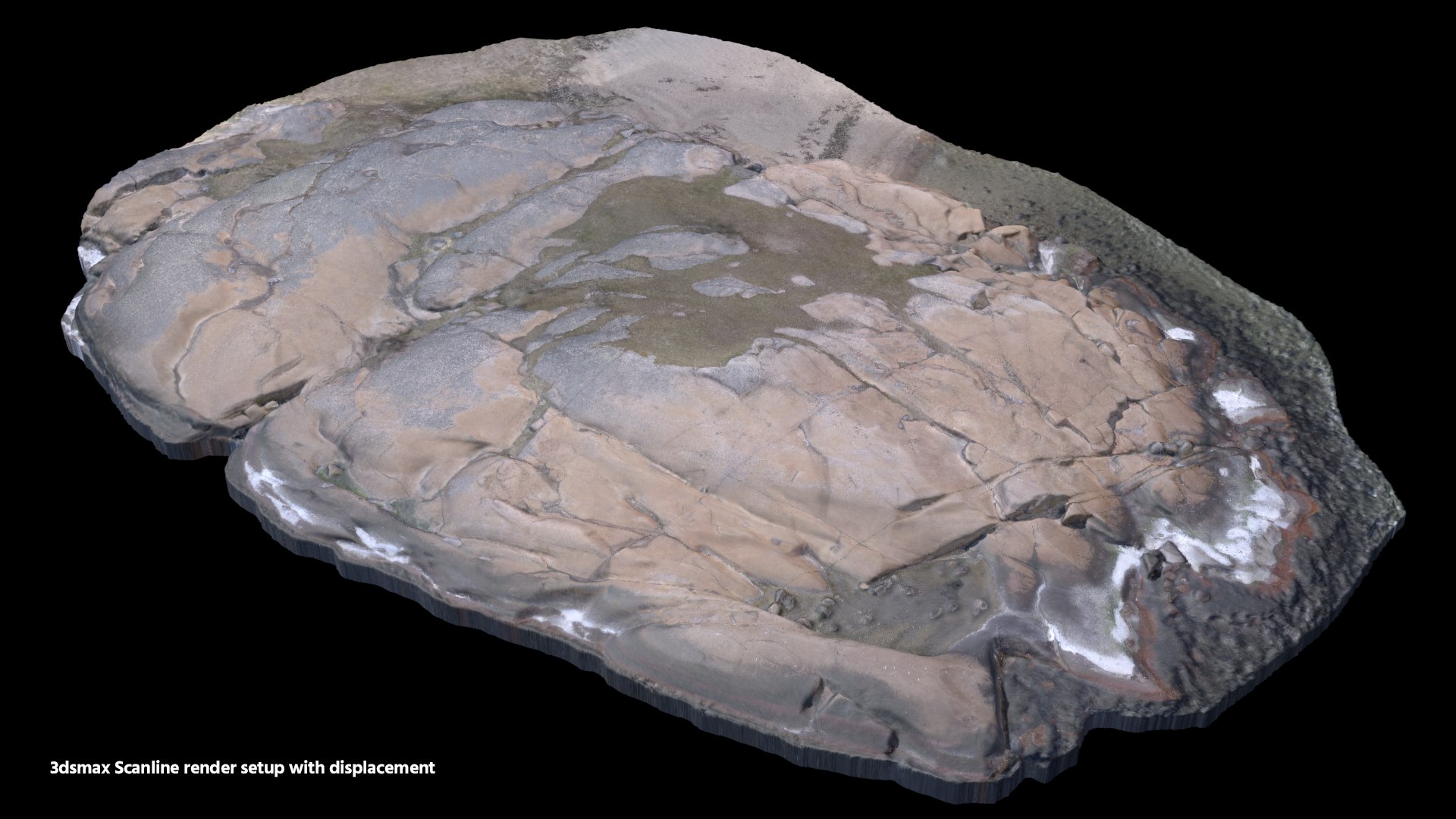 Large Coastal Rock Formation Model - TurboSquid 1408501