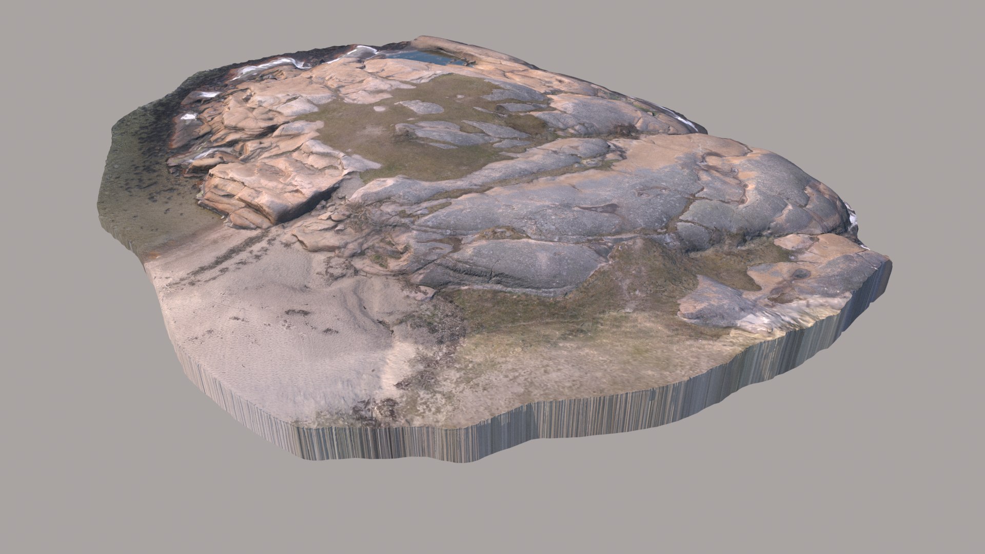 Large Coastal Rock Formation Model - TurboSquid 1408501