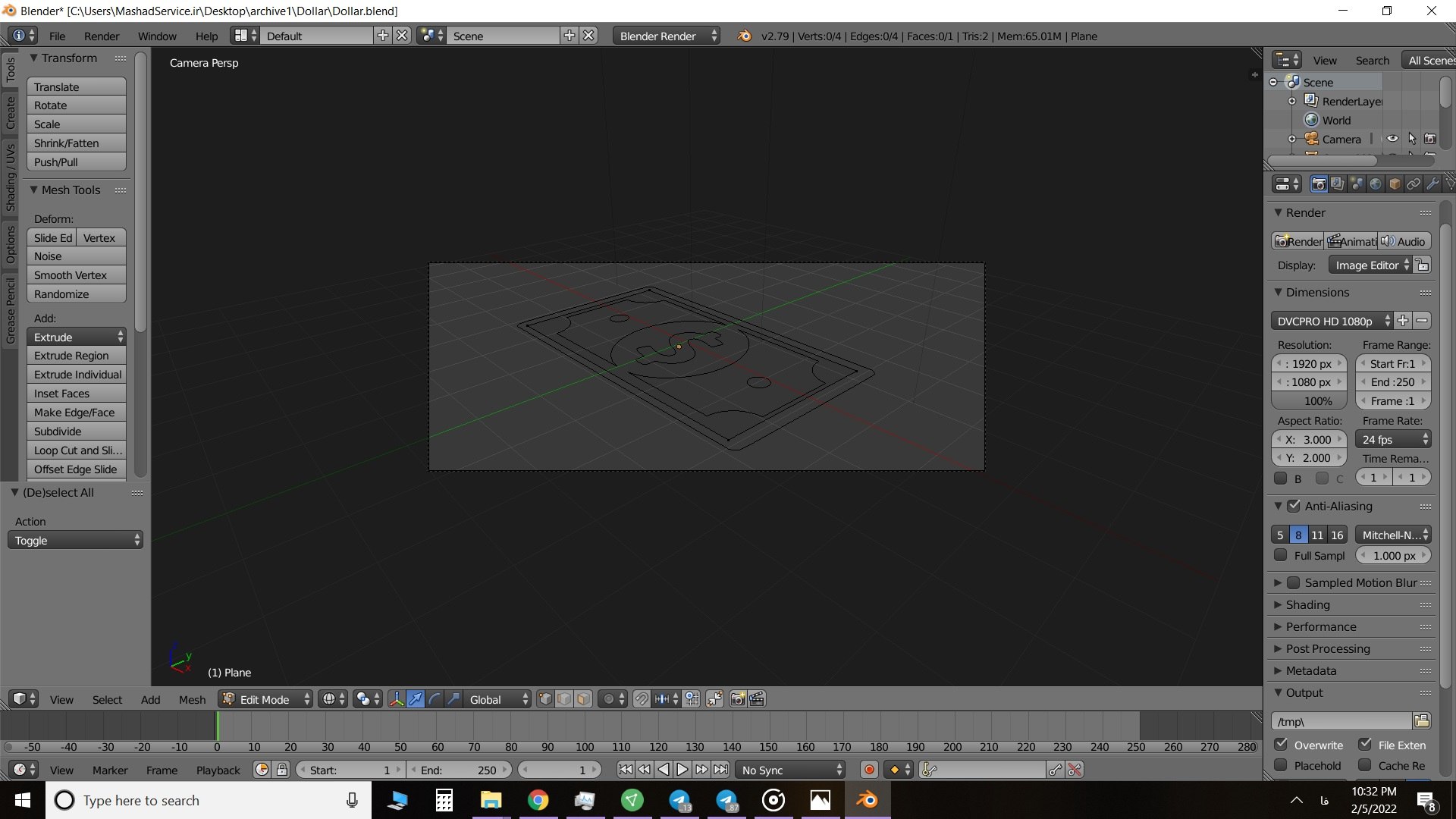 3D Toon Dollar 3d model - TurboSquid 1850416