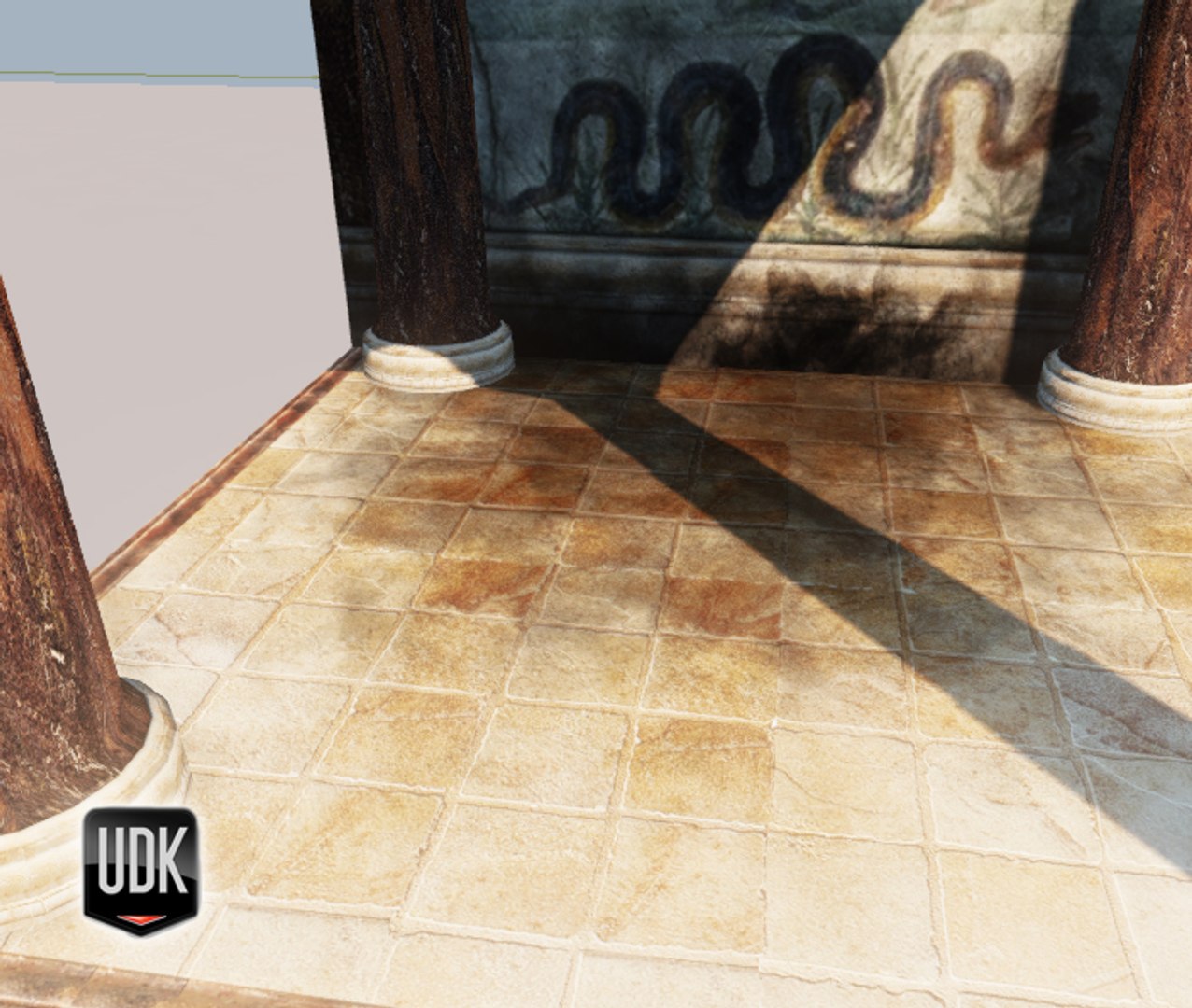 Lararium Roman Rome 3d Model