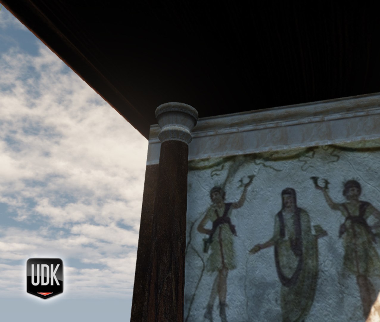 Lararium Roman Rome 3d Model