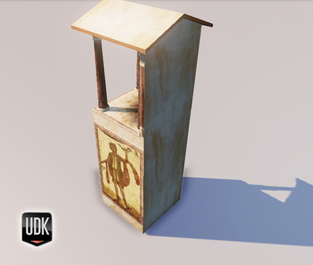 Lararium Roman Rome 3d Model