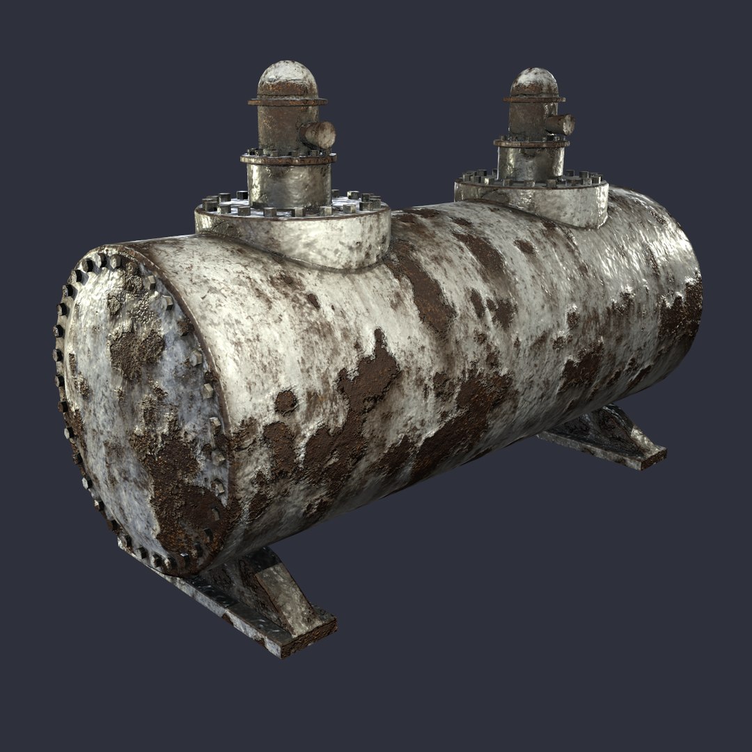 3d Rusty Industrial