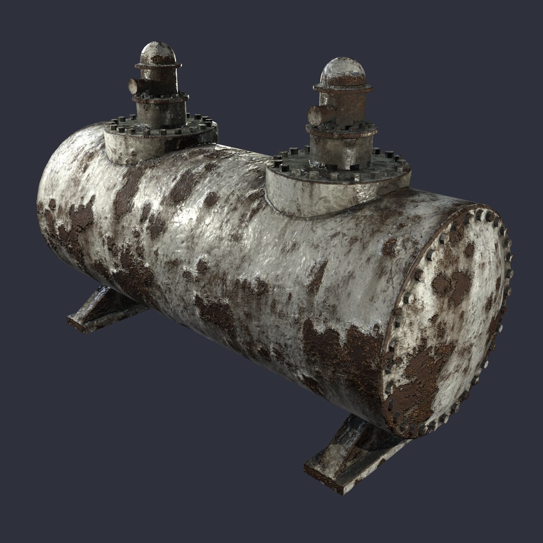 3d Rusty Industrial