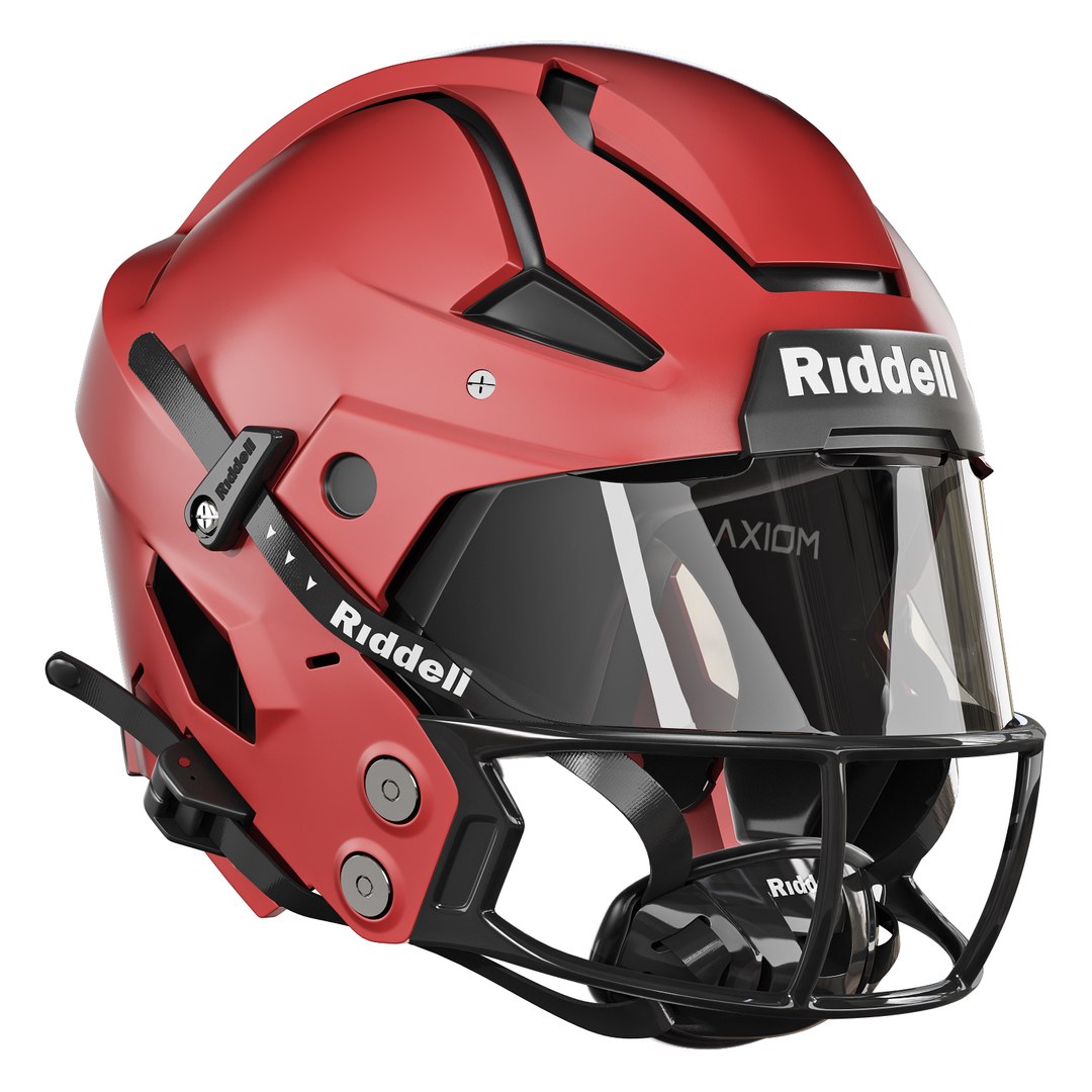 3D Riddell Axiom Helmet - TurboSquid 2188363