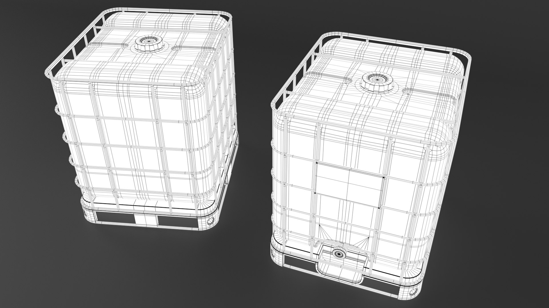 3D model ibc tank container - TurboSquid 1455180