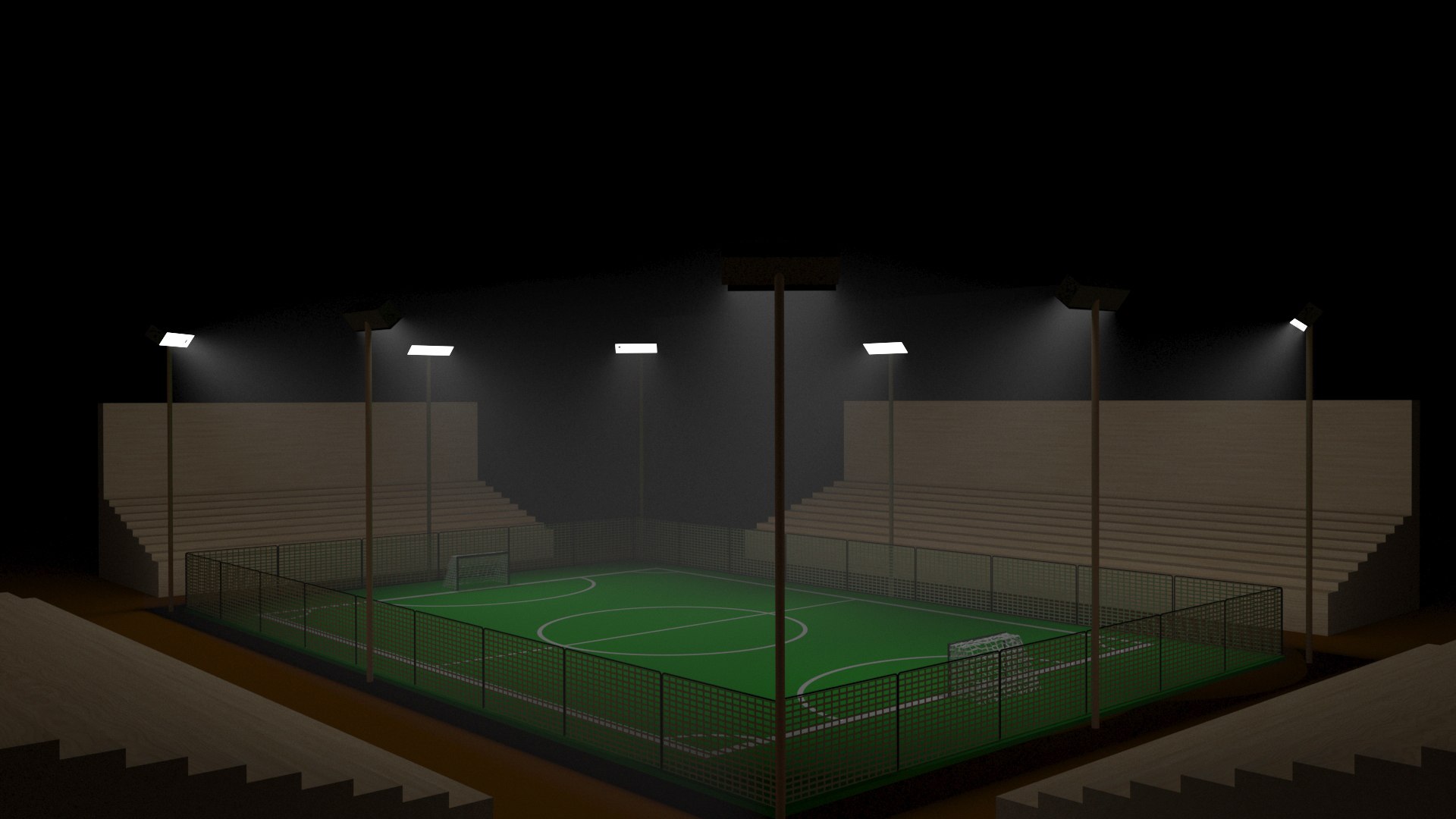 3D Futsal Ground - TurboSquid 1857339