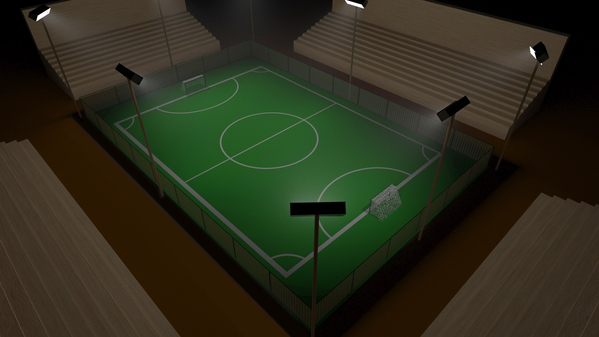 3D Futsal Ground - TurboSquid 1857339