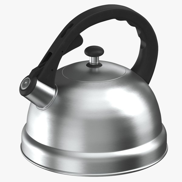 modelo 3d Tea Kettle Device and Generic Label Box - TurboSquid 2022703