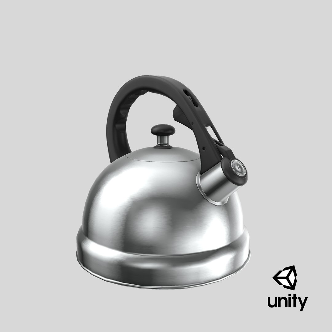 Tea Kettle Device And Generic Label Box 3D Model - TurboSquid 2022703