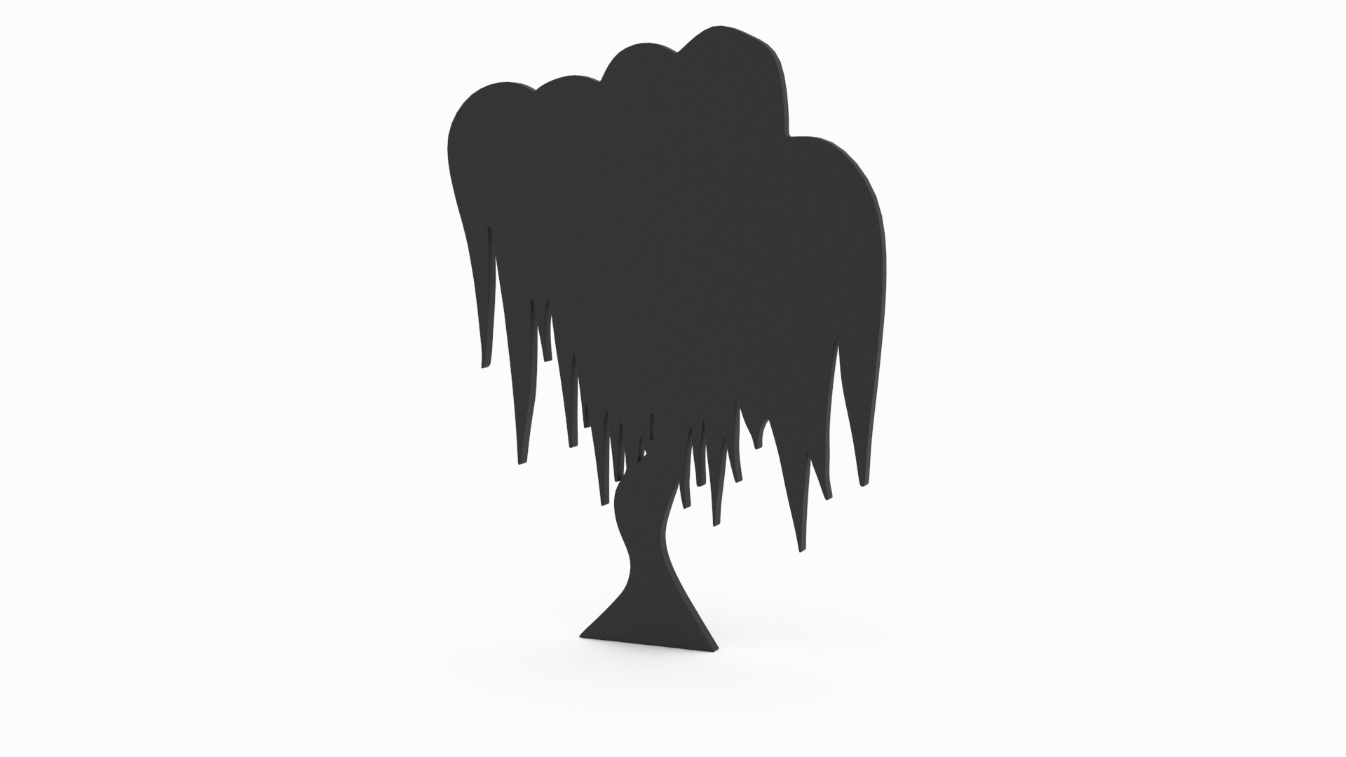 Plant Silhouettes Collection 2 3D Model - TurboSquid 2234447