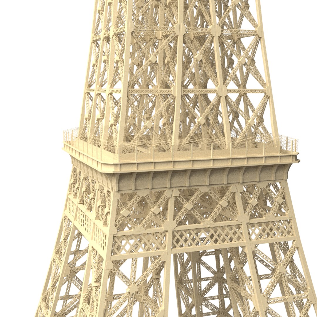 eiffel tower obj