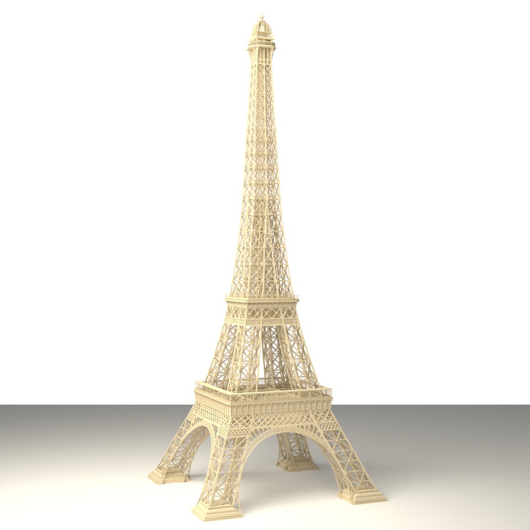 eiffel tower obj