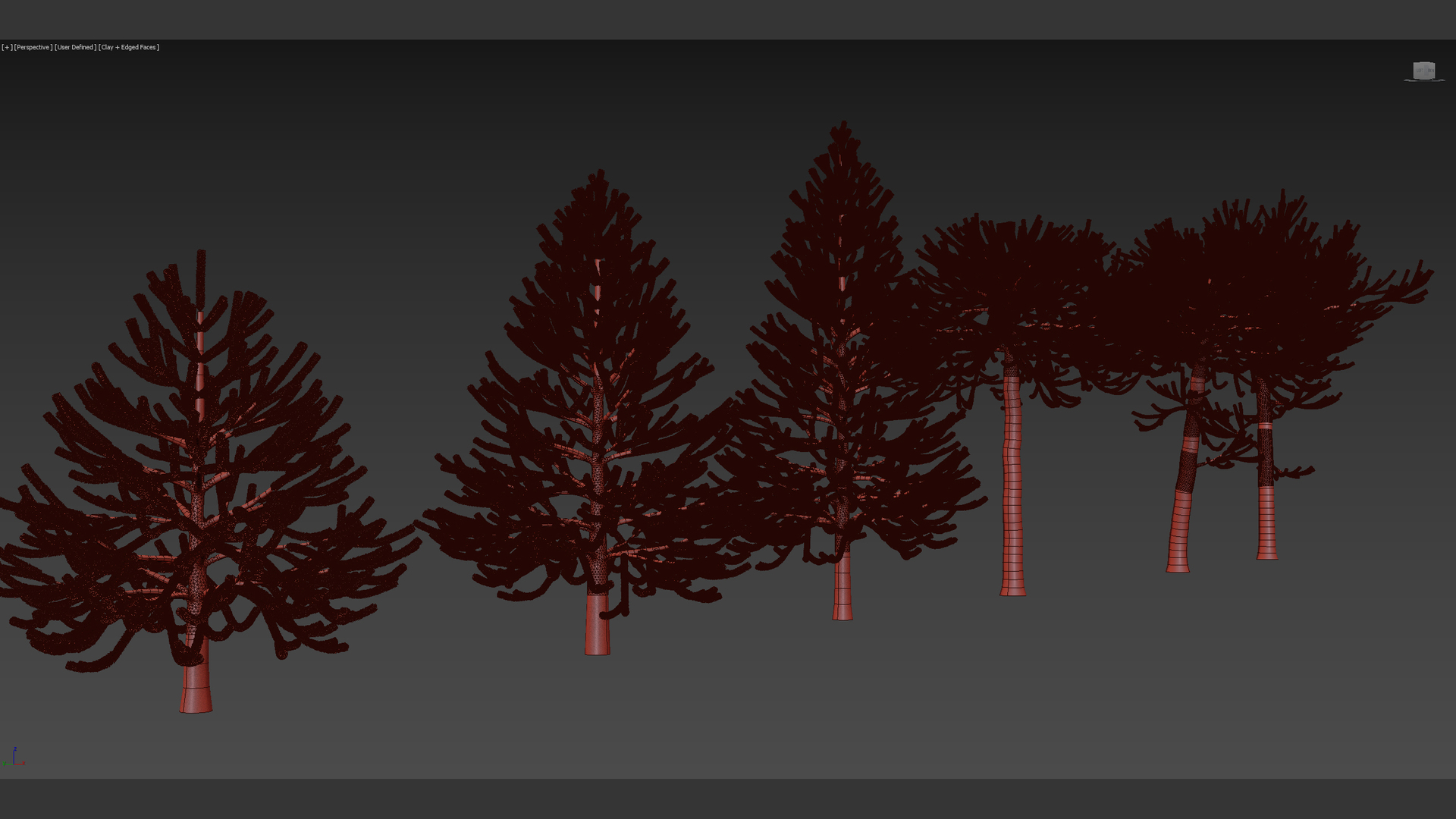 modelo 3d Araucaria araucana Monkey Puzzle Tree - TurboSquid 2048541